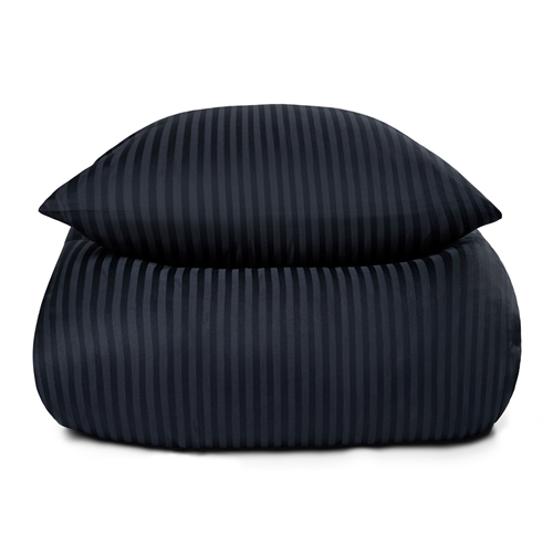 Sengetøy i bomullssateng • 150x210 cm • Blått sengetøy