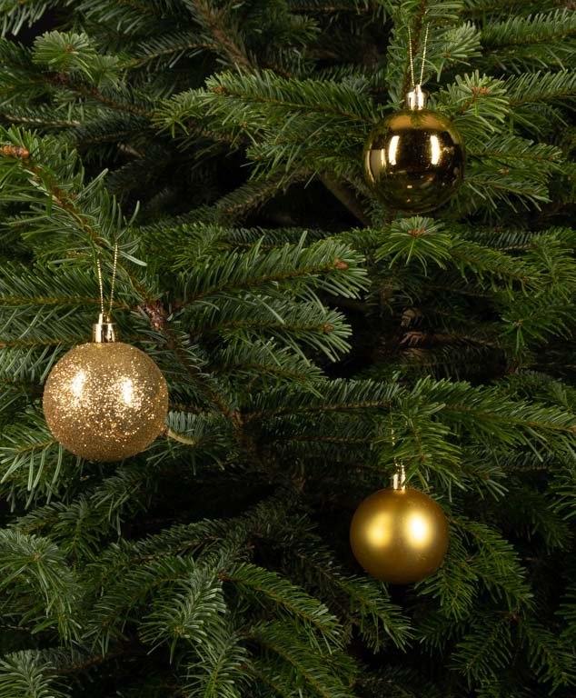 Julekuler 24 stk. i Gull